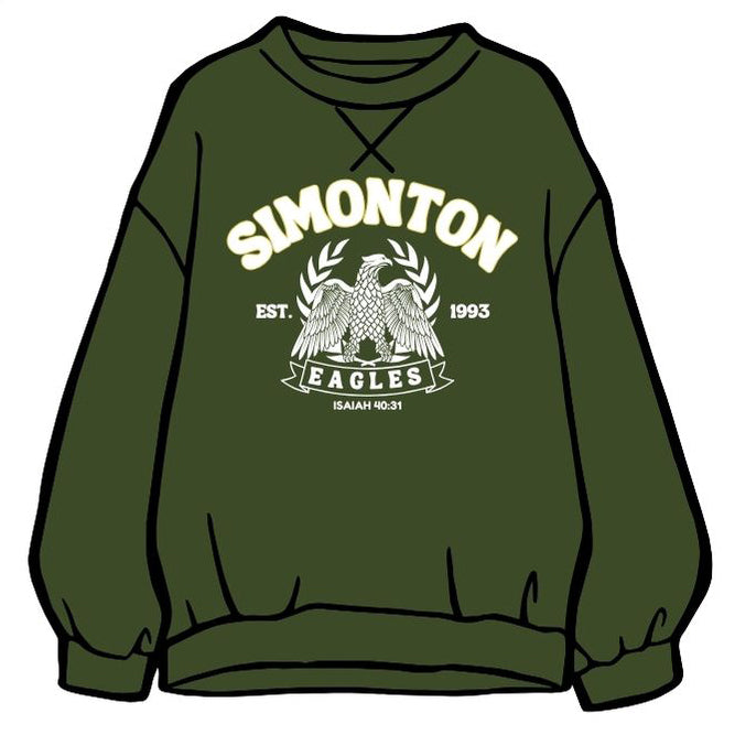 SCA Eagles Crew Sweatshirt – Small Town Advertising